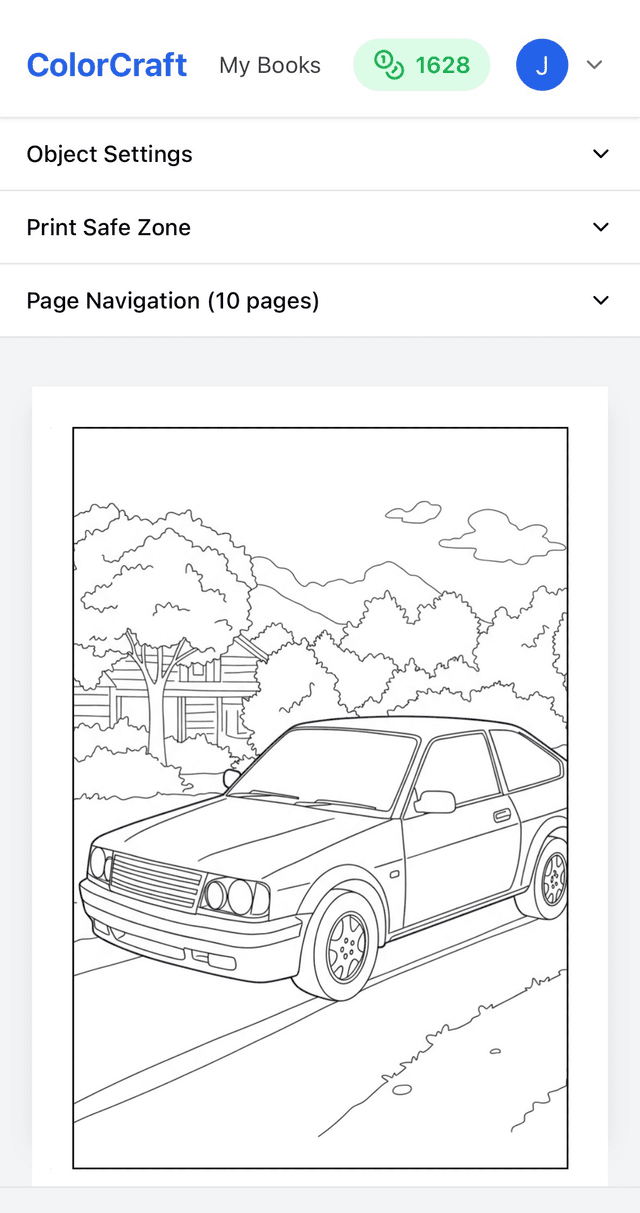 KDP Low Content Book Generator | ColorCraft AI | ColorCraft